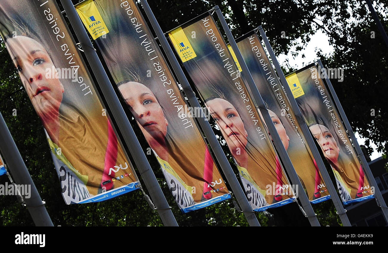 Poster girl Jessica Ennis whose face will be seen frequently as the ...