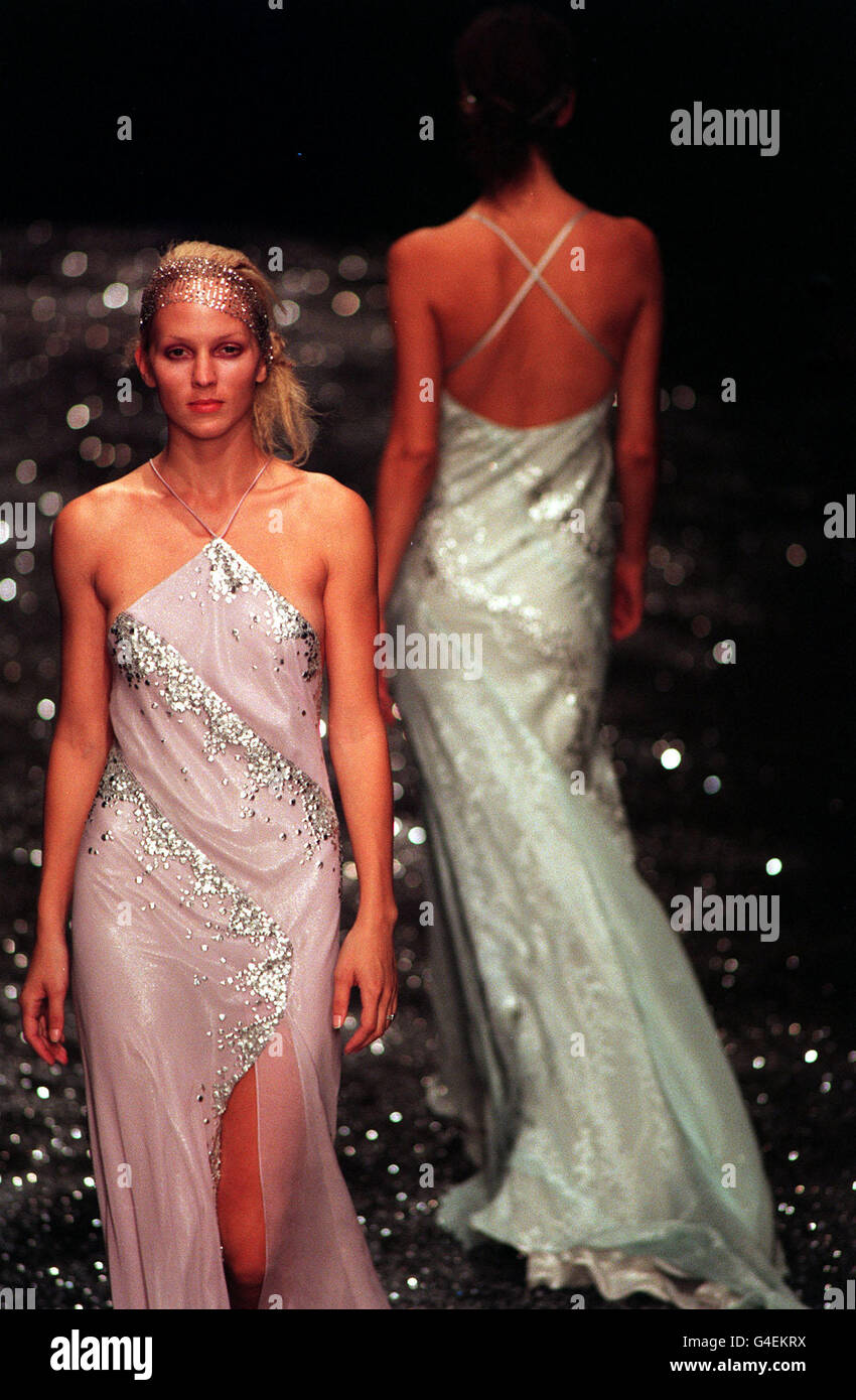 Sequinned, model hi-res stock photography and images - Alamy