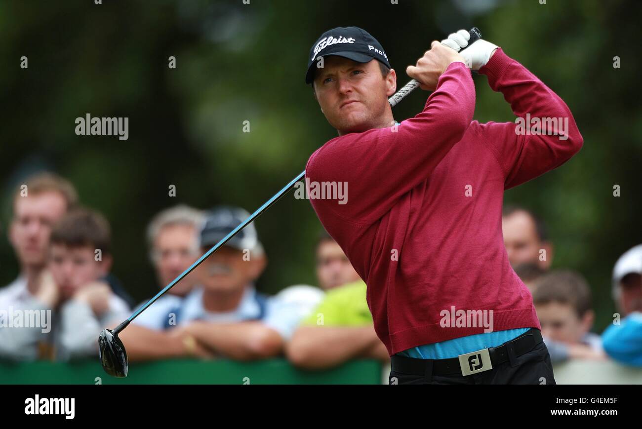 Northern Ireland's Michael Hoey during day four of the Irish Open at ...