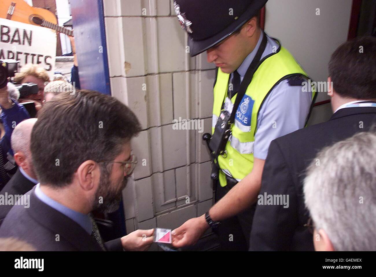 Tony blair arrives in blackpool hi-res stock photography and images - Alamy