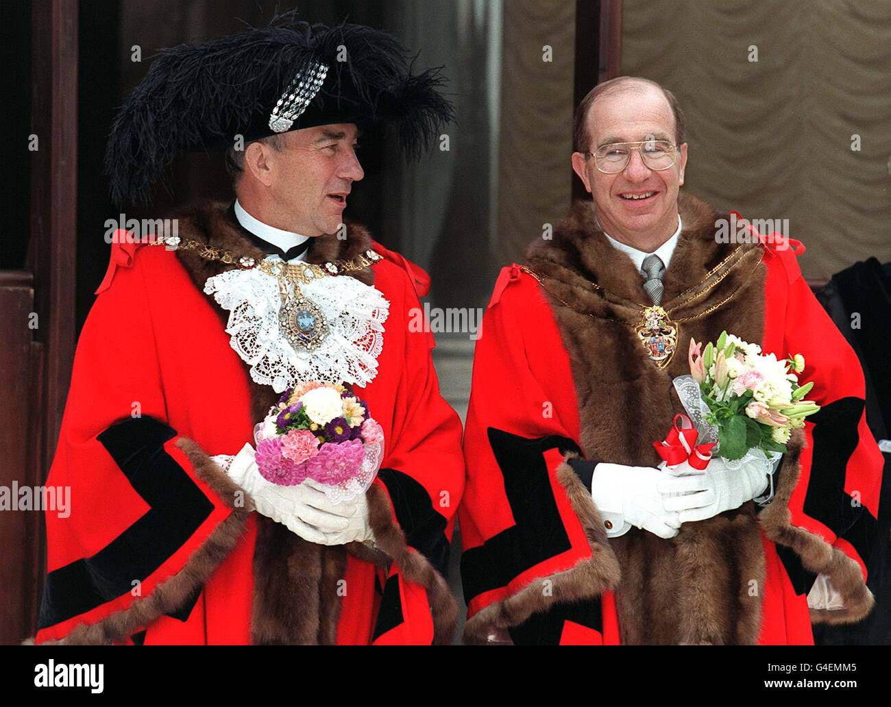 POLITICS Mayor/Levene 2 Stock Photo - Alamy