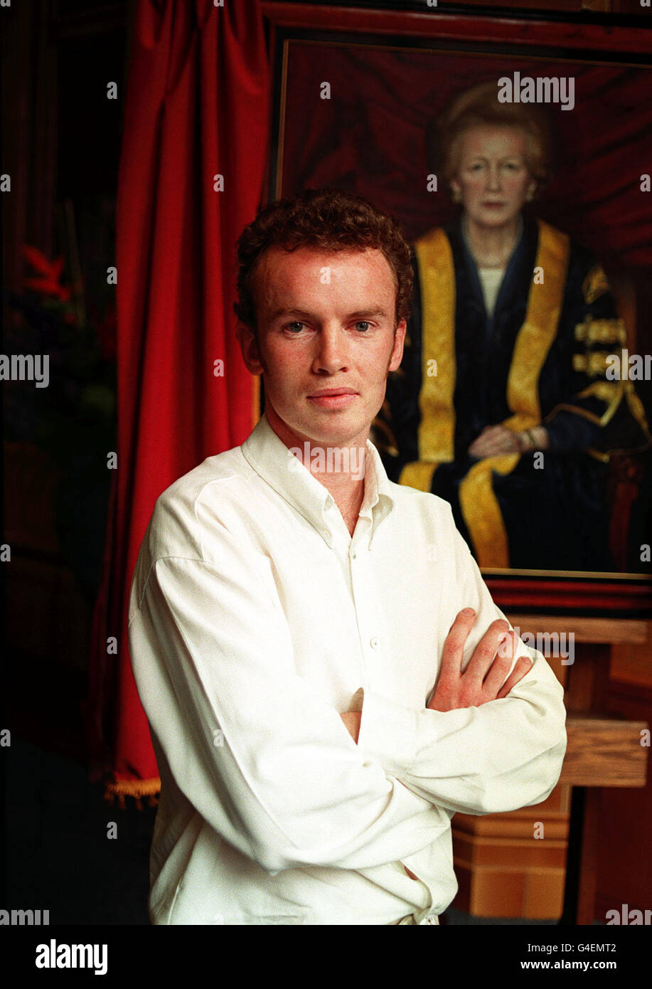 PA NEWS PHOTO 3/9/98 JAMES GILLICK, THE 26 YEAR-OLD SON OF MORALITY ...