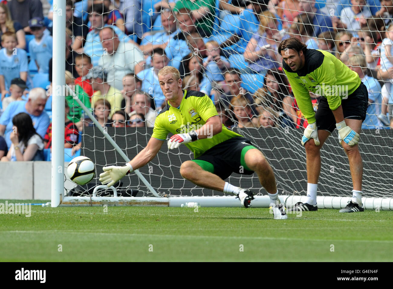 Manchester city goalkeeper stuart taylor hi-res stock photography and ...