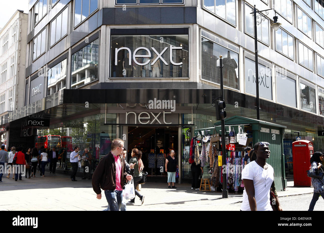 Stock Oxford Street. The NEXT Store in London's Oxford Street Stock ...