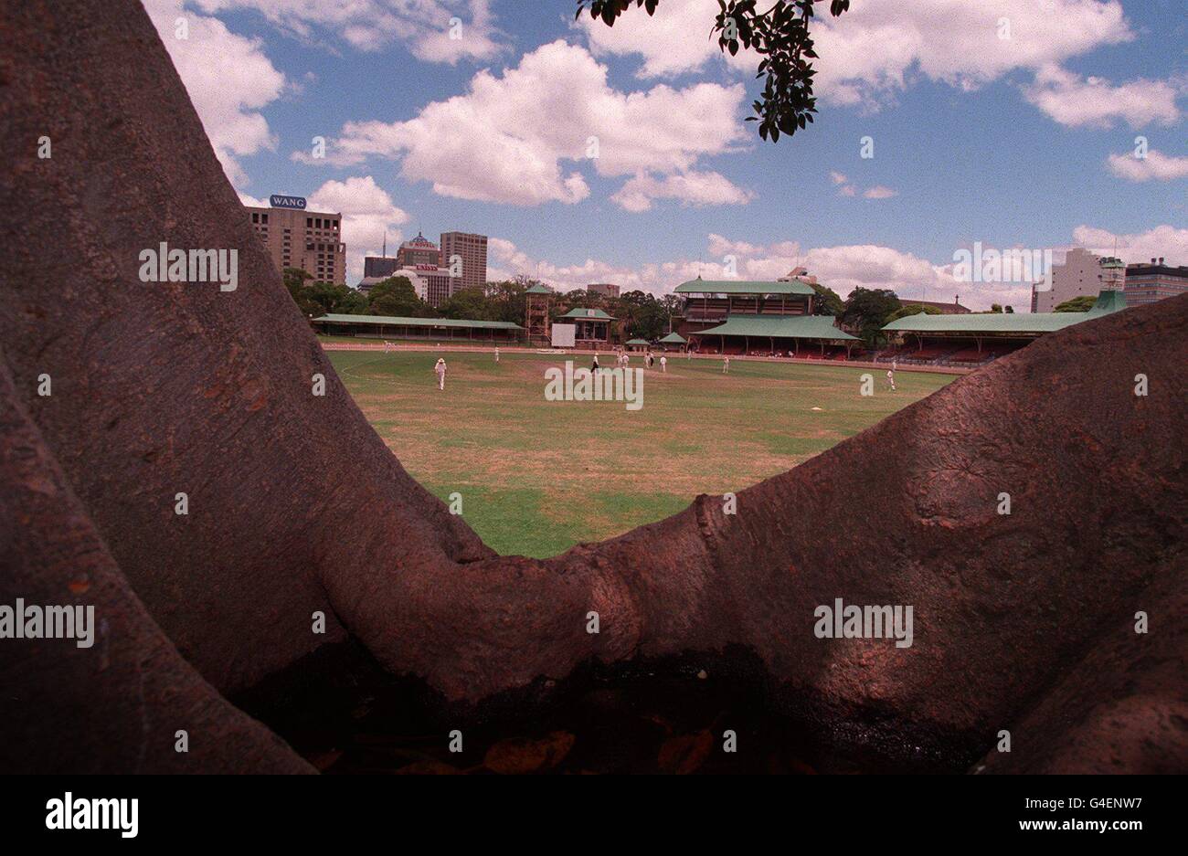 CRICKET GROUNDS. THE NORTH SYDNEY OVAL, AUSTRALIA Stock Photo - Alamy