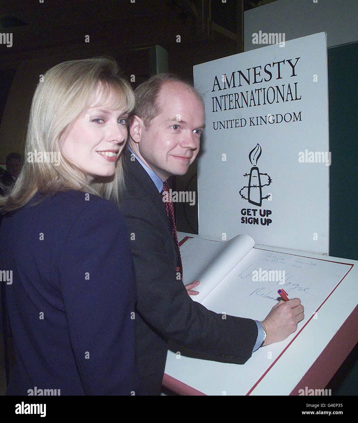 Tory William Ffion sign Stock Photo - Alamy