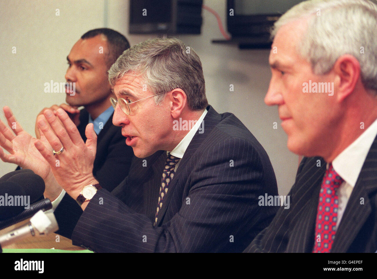 Police Straw BPA conf 1 Stock Photo - Alamy