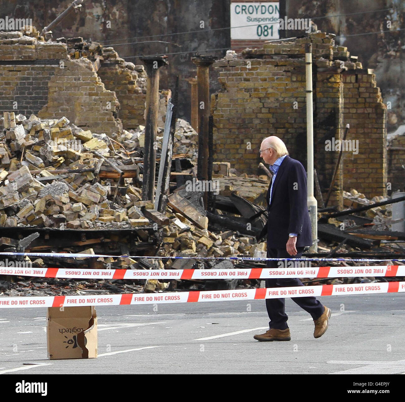 Maurice reeves of reeves furniture in croydon hi-res stock photography ...