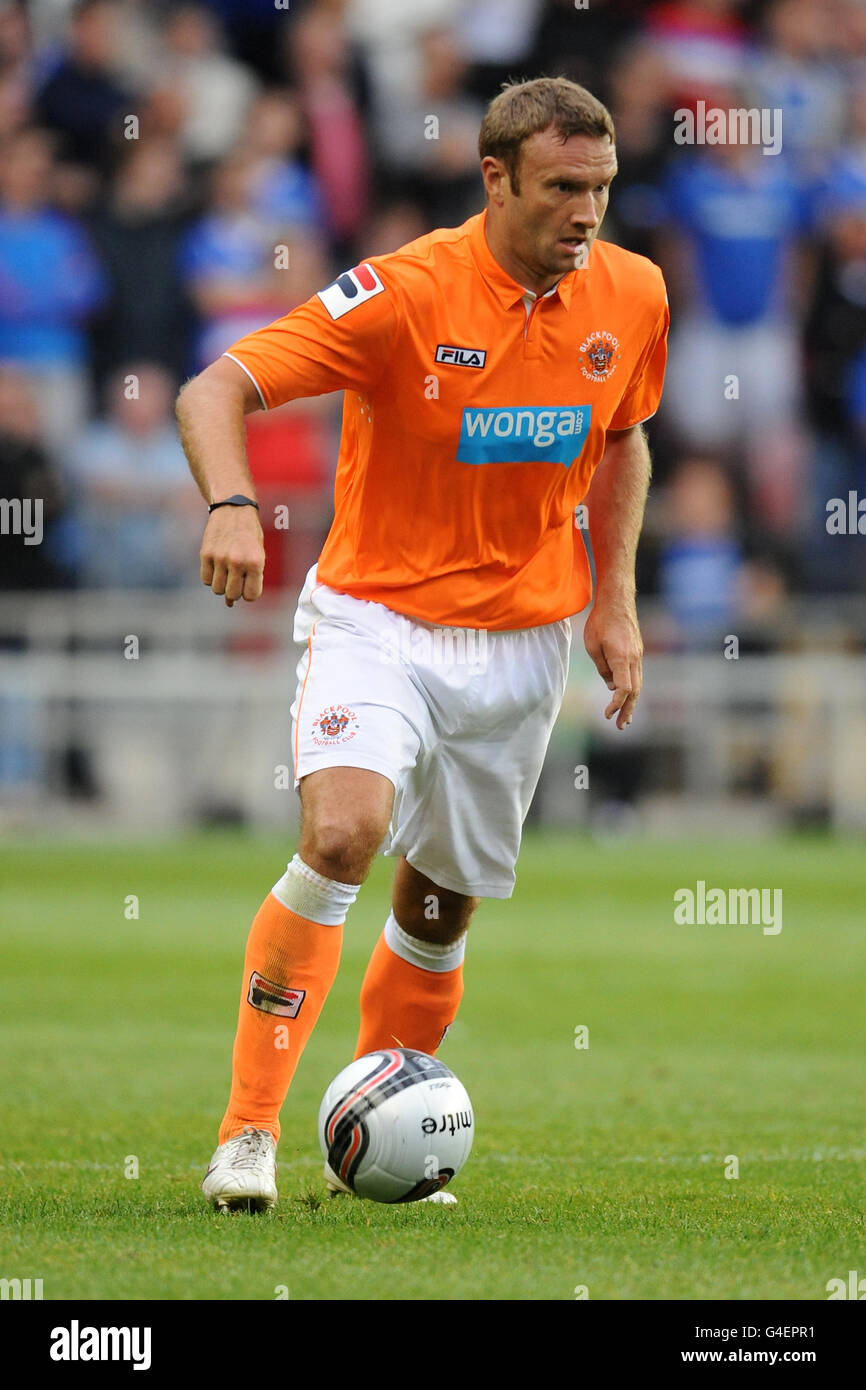 Soccer - Pre Season Friendly - Blackpool v Rangers - Bloomfield Road ...