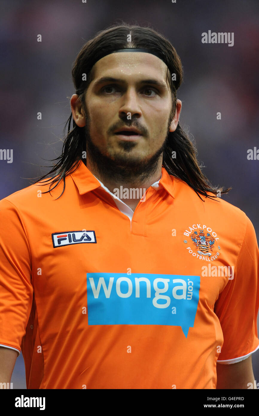 Soccer pre season friendly blackpool v rangers bloomfield road hi-res ...