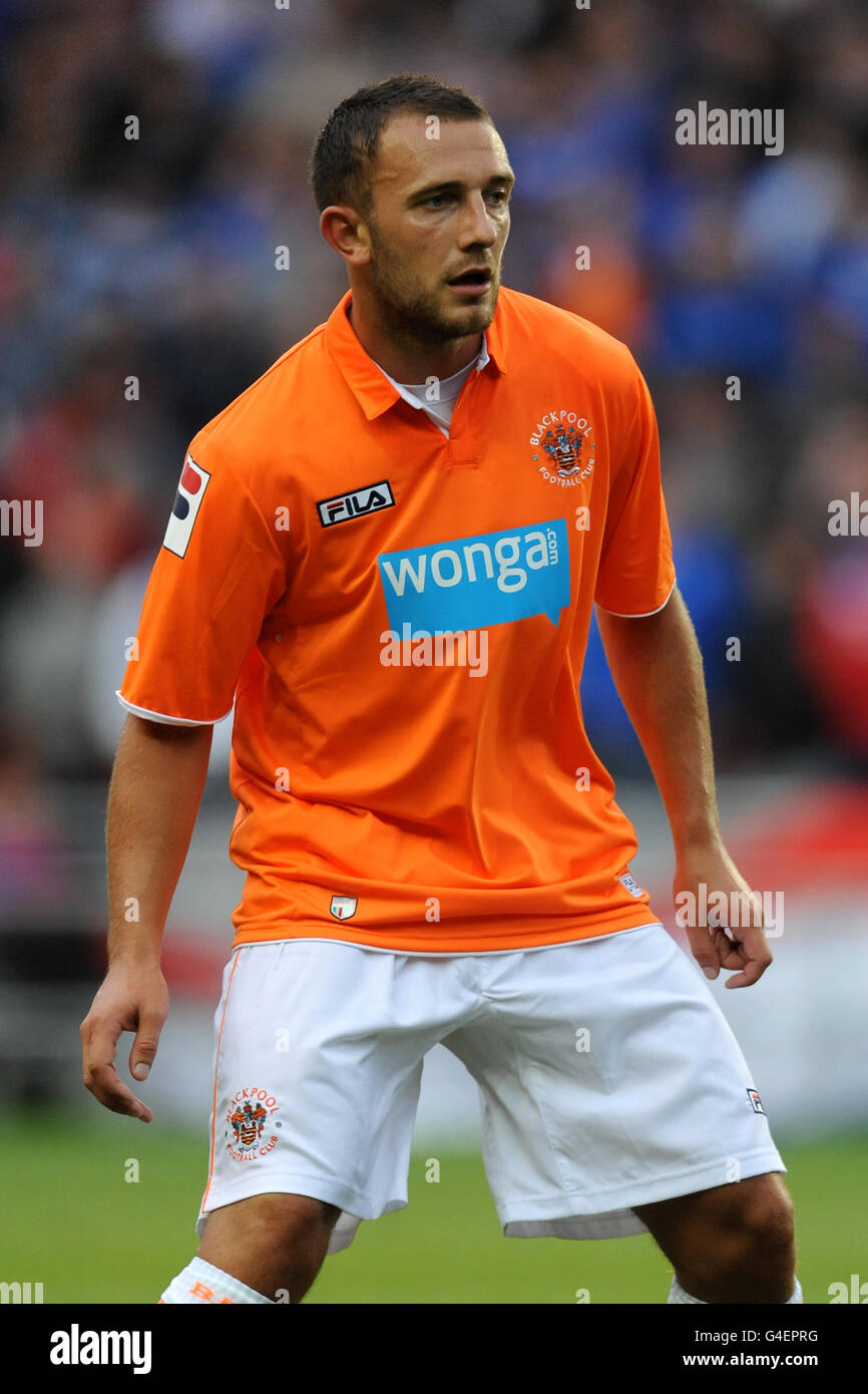 Soccer pre season friendly blackpool v rangers bloomfield road hi-res ...