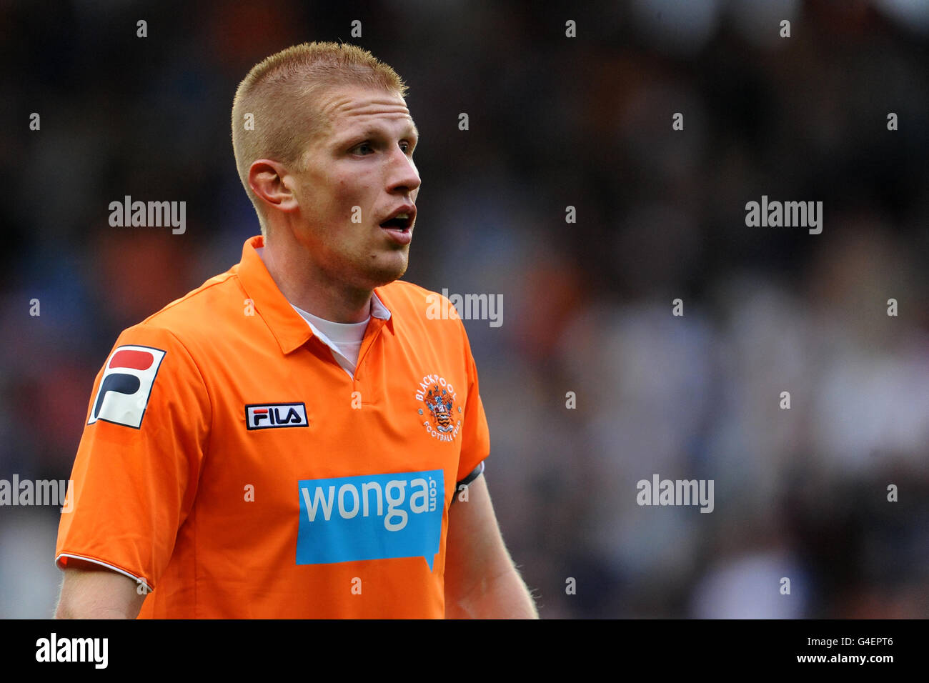 Soccer pre season friendly blackpool v rangers bloomfield road hi-res ...