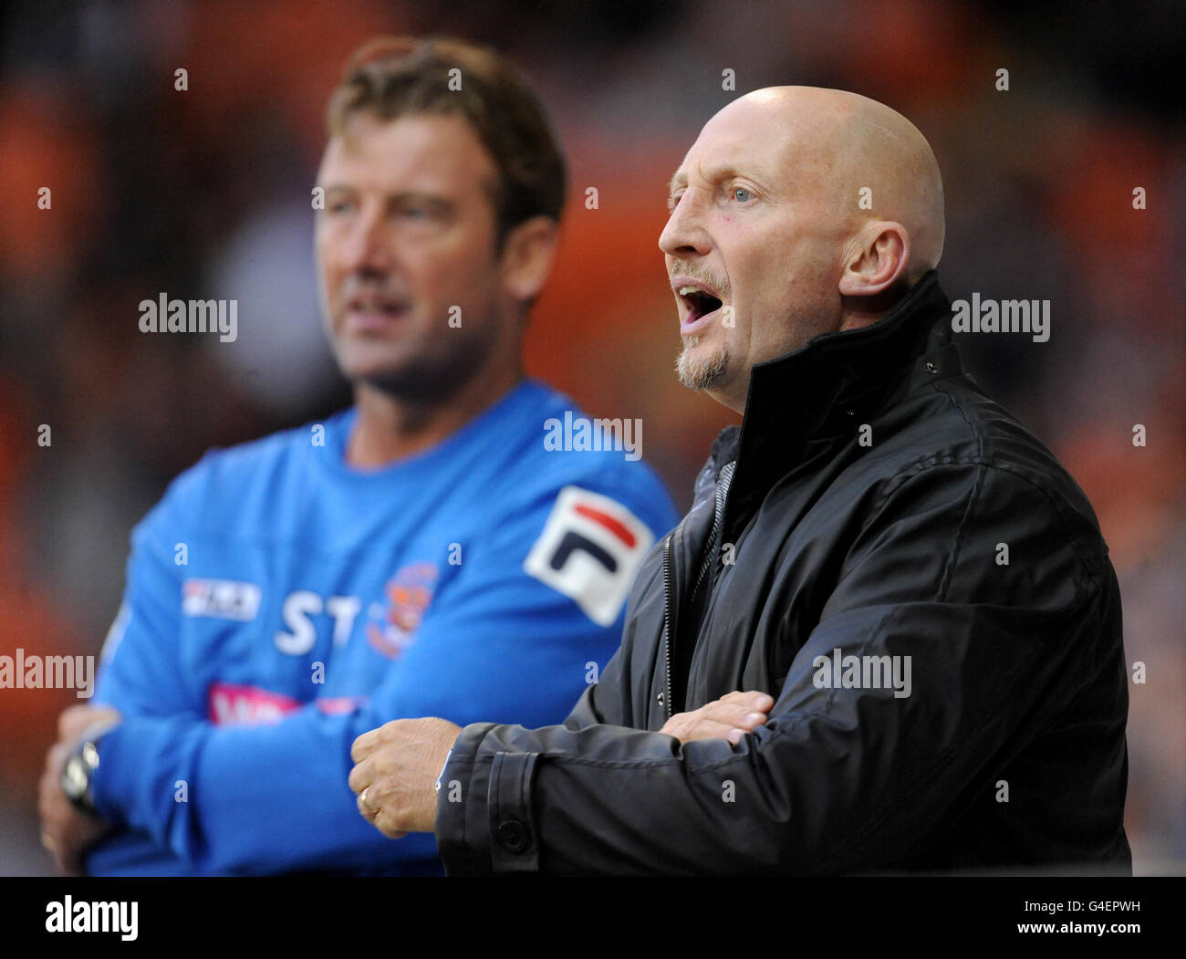 Soccer - Pre Season Friendly - Blackpool v Rangers - Bloomfield Road ...