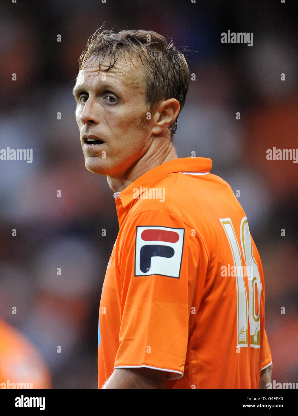 Soccer pre season friendly blackpool v rangers bloomfield road hi-res ...