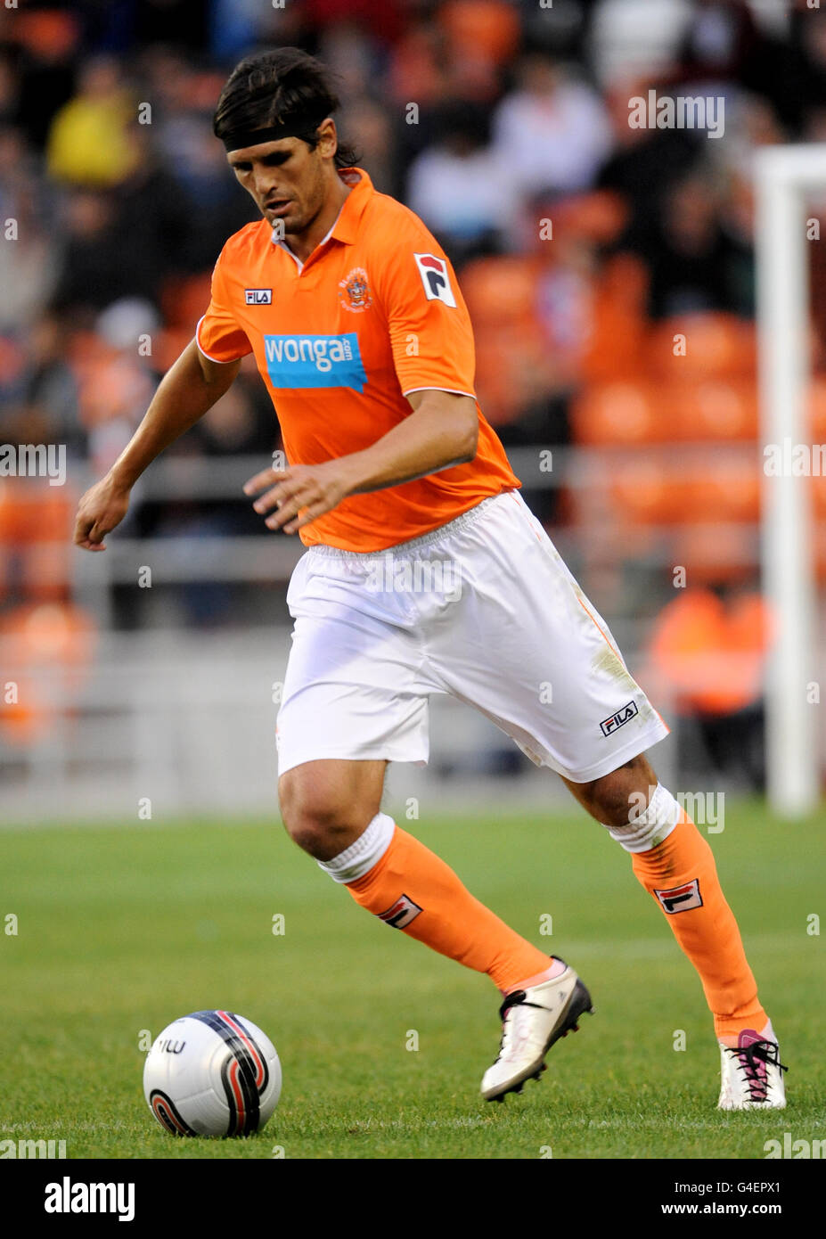 Soccer pre season friendly blackpool v rangers bloomfield road hi-res ...