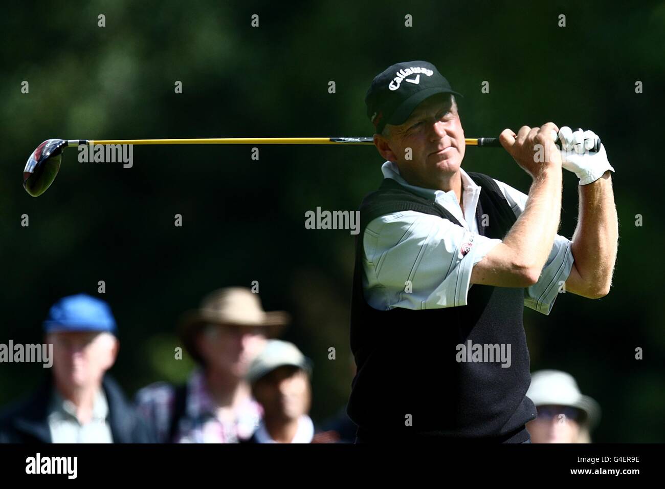 USA's Mark Brooks during Round Two of the Senior Open Championship at ...
