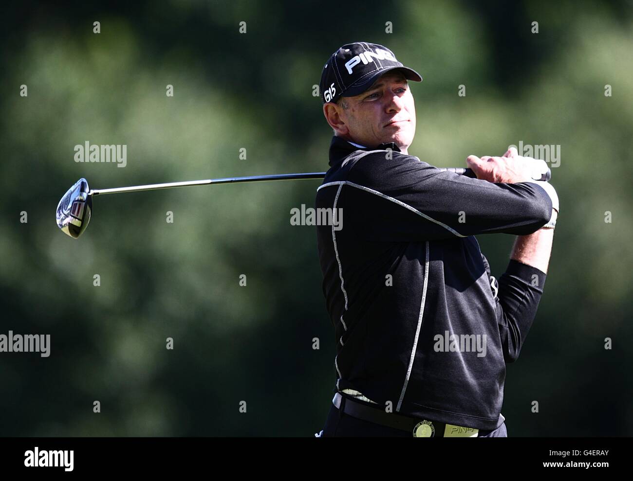 Australia's Peter Fowler during Round Two of the Senior Open ...