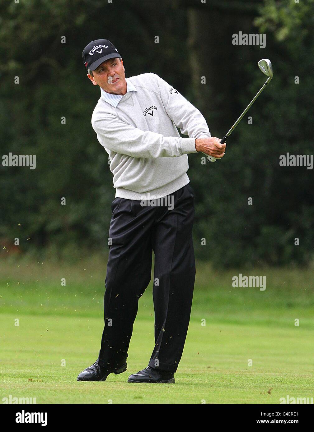 Republic of Ireland's Mark McNulty in action during Round One ofthe ...