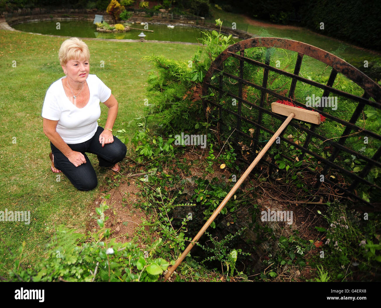 Denise, 65, who cannot swim spent 90 minutes clinging to a rope after ...