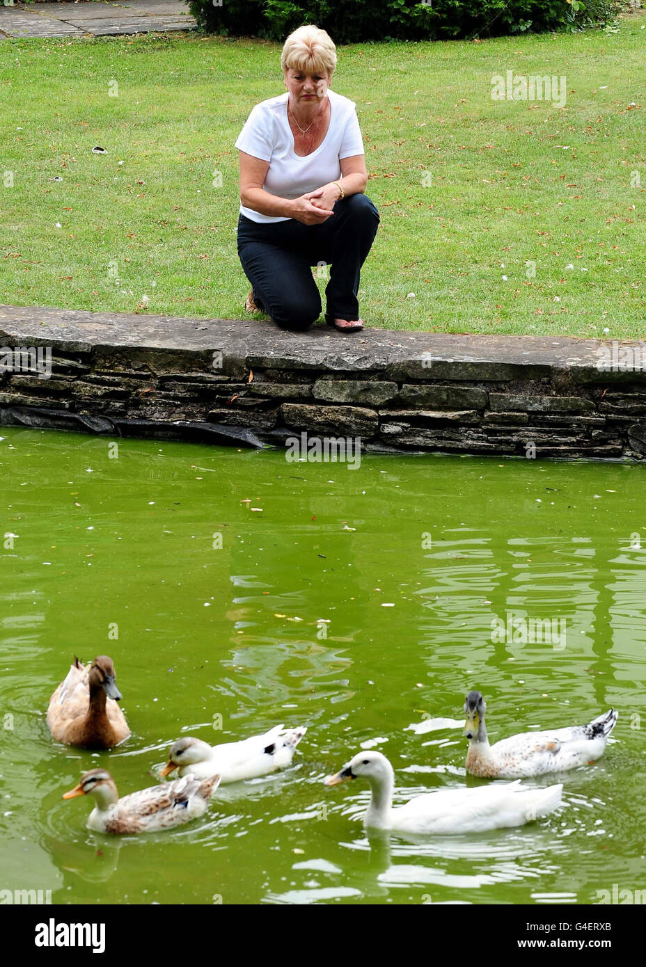 Denise, 65, who cannot swim spent 90 minutes clinging to a rope after ...
