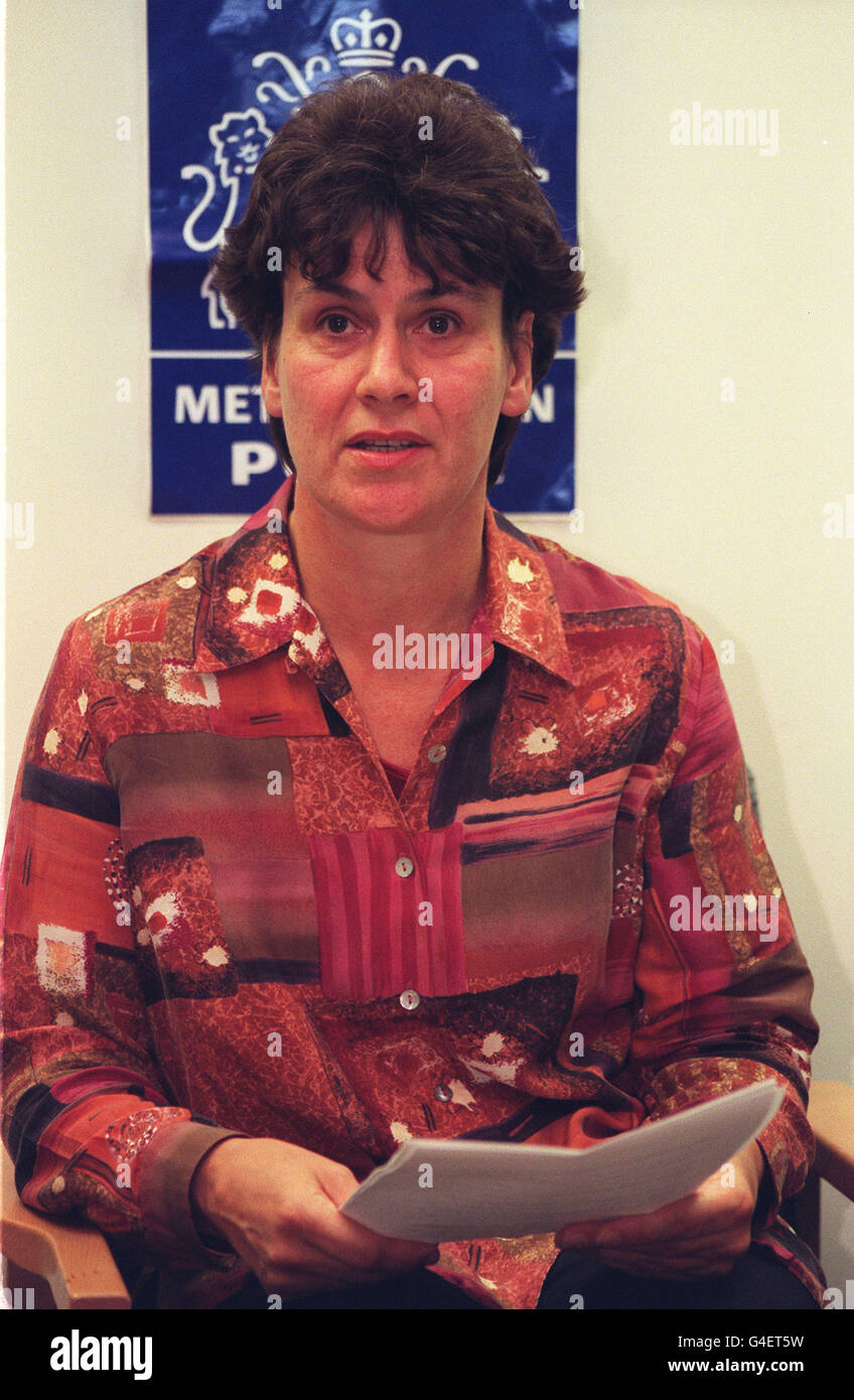 DC Barbara Middleton, of the Brent Child Protection team, speaks to the ...