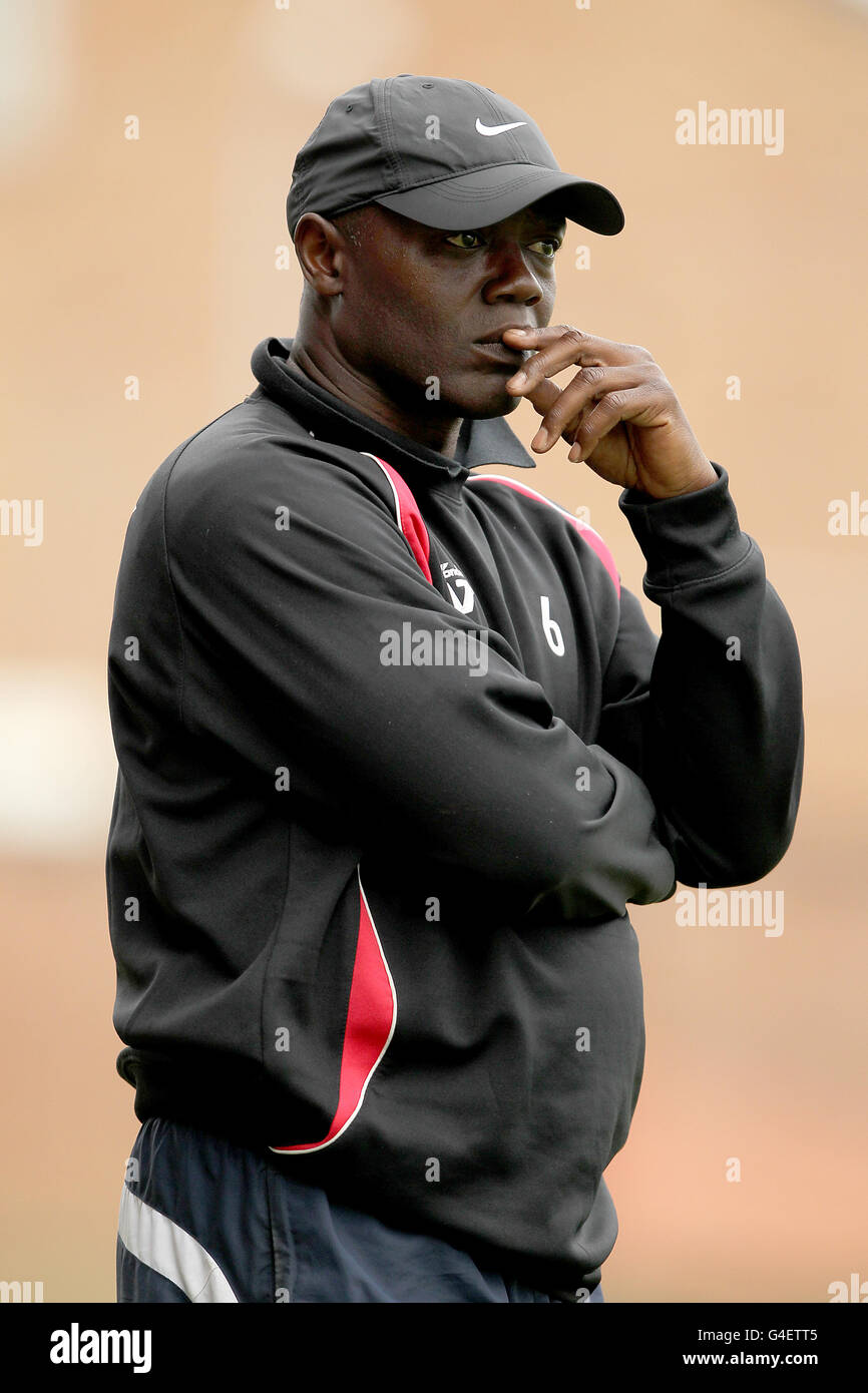 Soccer pre friendly kettering town coventry city rockingham road hi-res ...