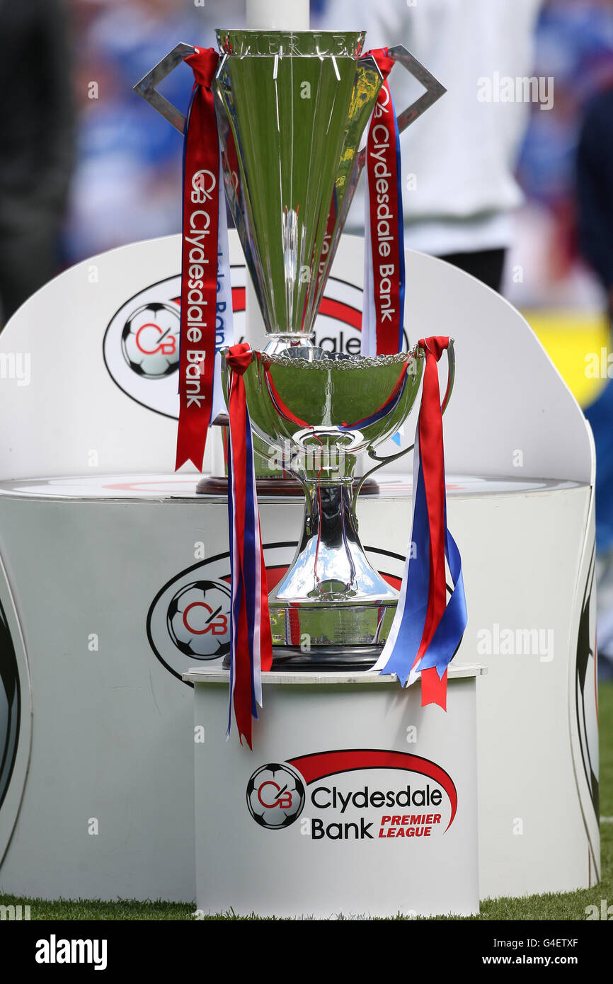 Football gv general view clydesdale bank premier league hi-res stock ...