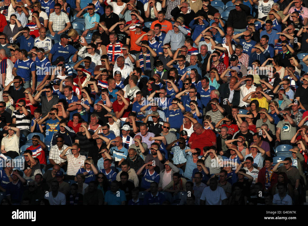 Malmo football fans hi-res stock photography and images - Alamy
