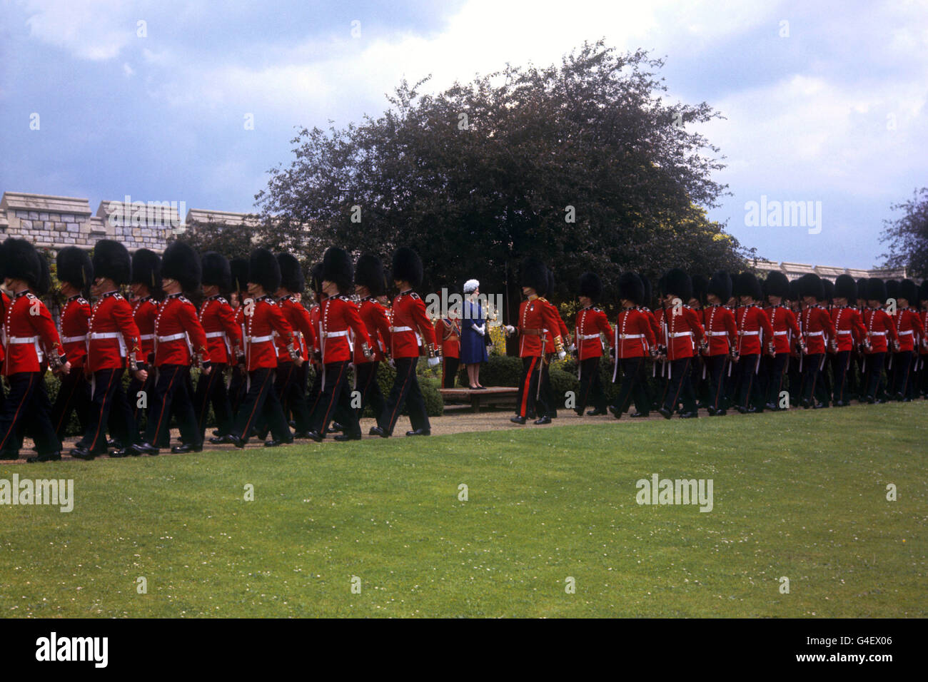 Military - 1st and 2nd Battalions Coldstream Guards - Windsor Stock ...