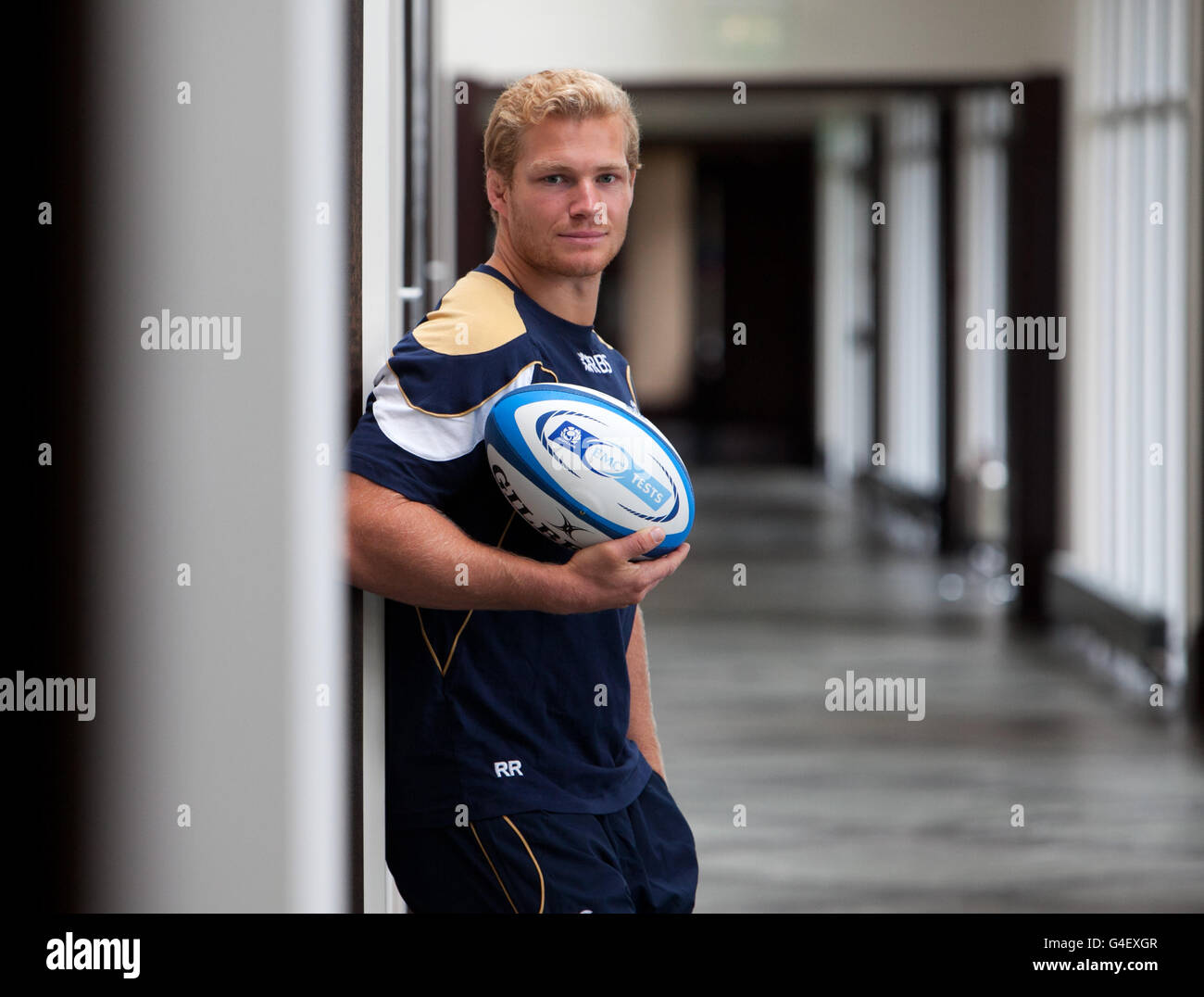 Scotland's Ross Rennie during the team announcement at the Old Course ...