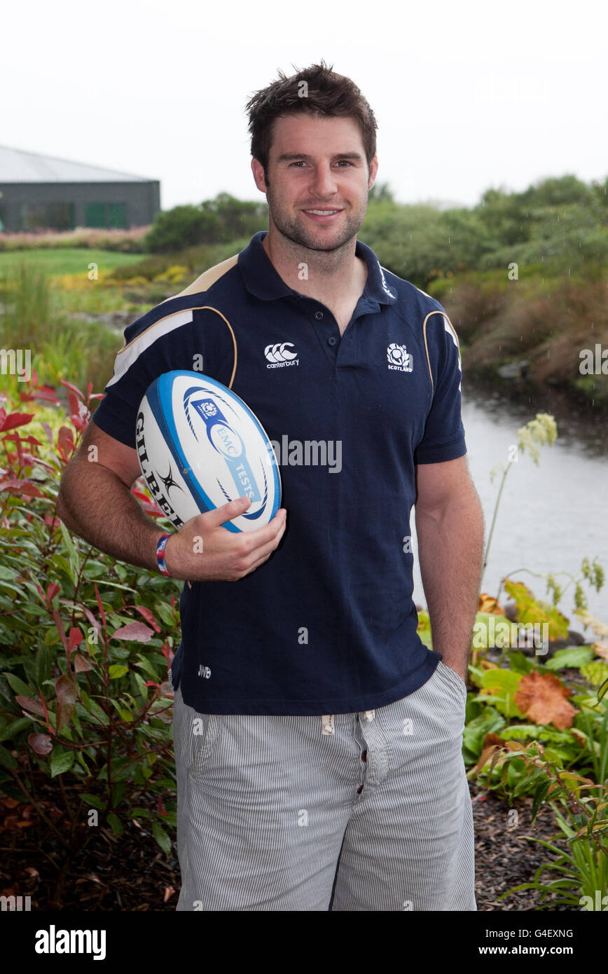 Rugby Union - Scotland Team Announcement - Old Course Hotel Stock Photo ...