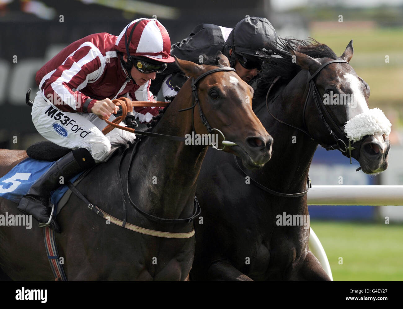 Horse Racing - Family Day - Catterick Racecourse Stock Photo - Alamy