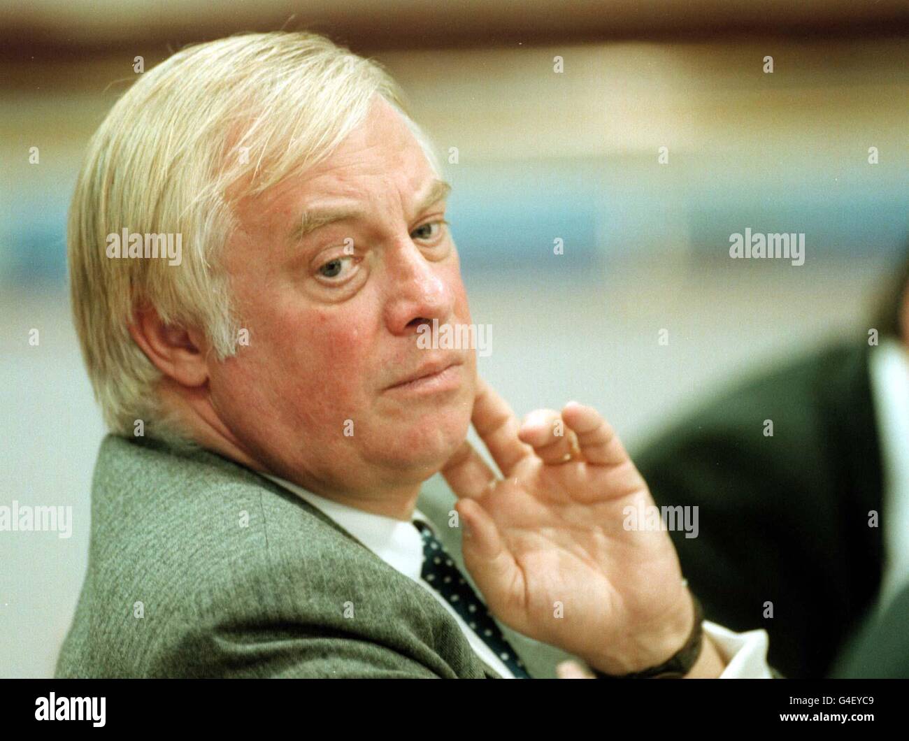 ULSTER Chris Patten Stock Photo - Alamy
