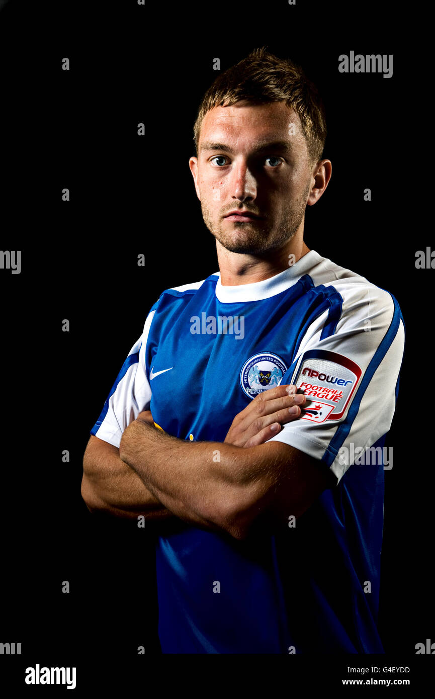 Peterborough united photocall 2011 12 hi-res stock photography and ...