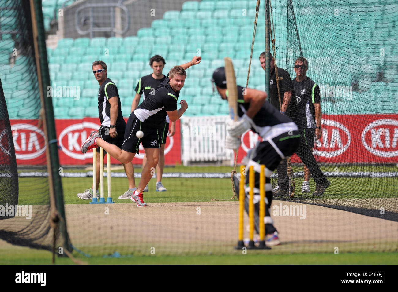 Ashley wright surrey strength and conditioning coach hi-res stock ...