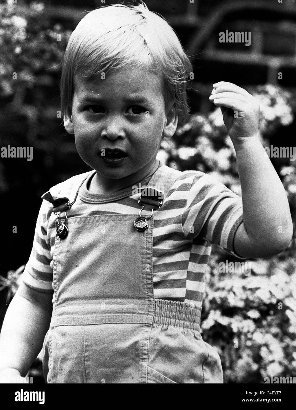 PA News 12/6/84 Prince William, who celebrates his second birthday on ...