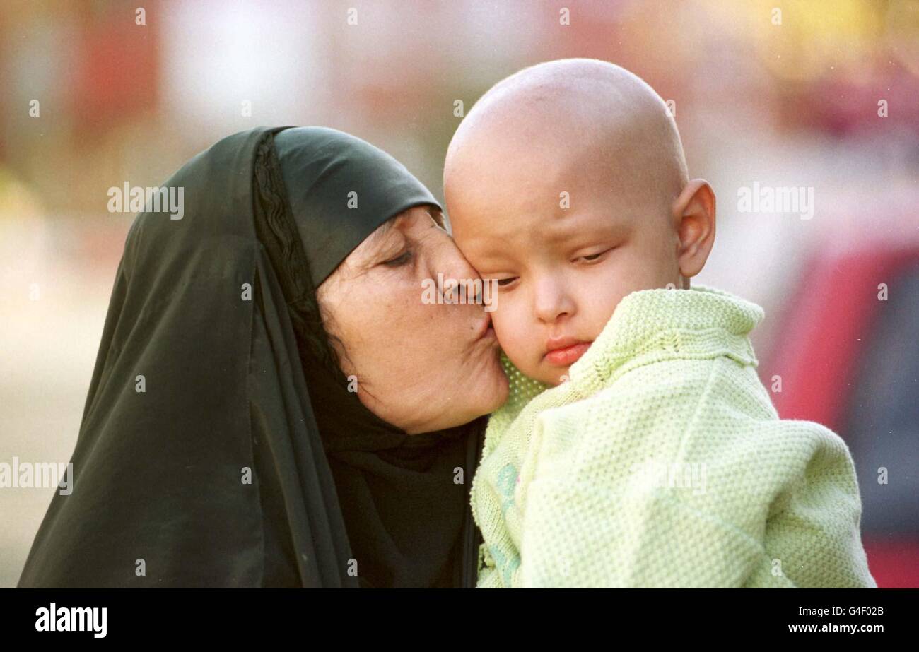 Mariam Hamza the four-year-old Iraqi girl, who has spent the last six ...