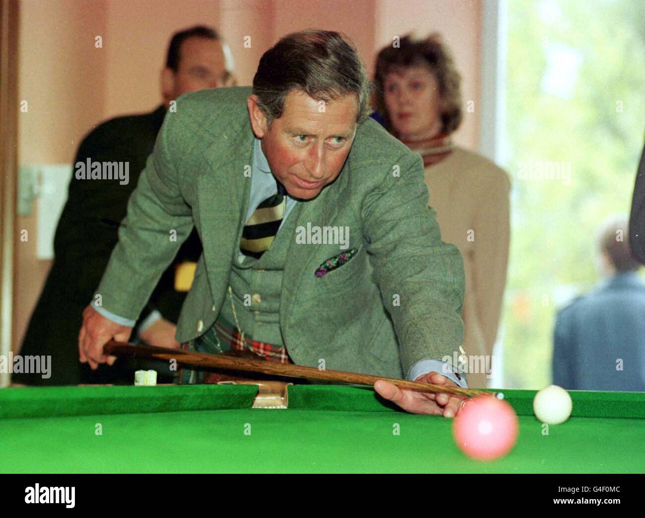 ROYAL Charles snooker Stock Photo - Alamy