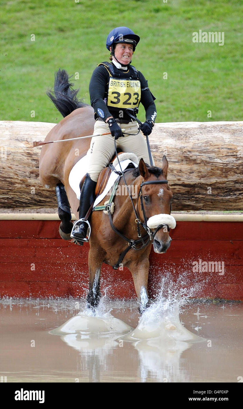 Equestrian - Festival of British Eventing - Gatcombe Park Stock Photo ...