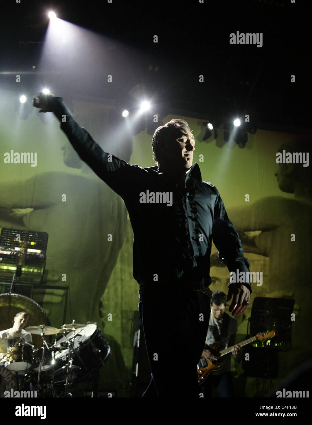Morrissey in concert london hi-res stock photography and images - Alamy