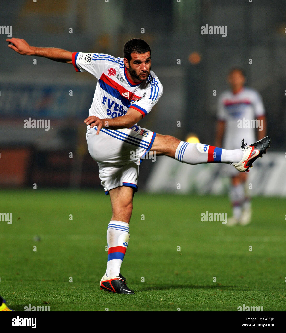 Soccer - French Ligue 1 - Nice v Lyon - Municipal du Ray Stock Photo ...