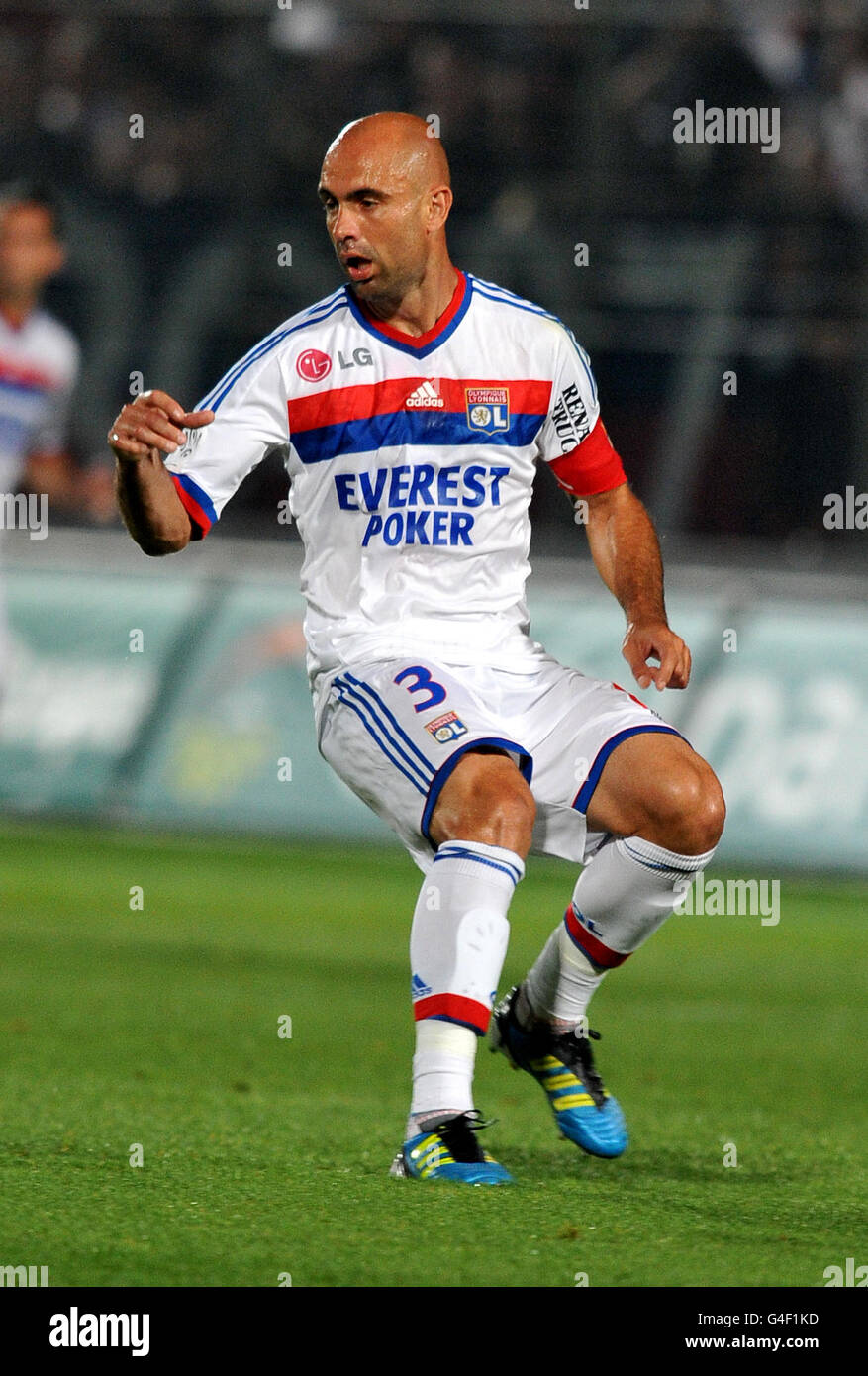 Soccer - French Ligue 1 - Nice v Lyon - Municipal du Ray. Lyon's Cris ...
