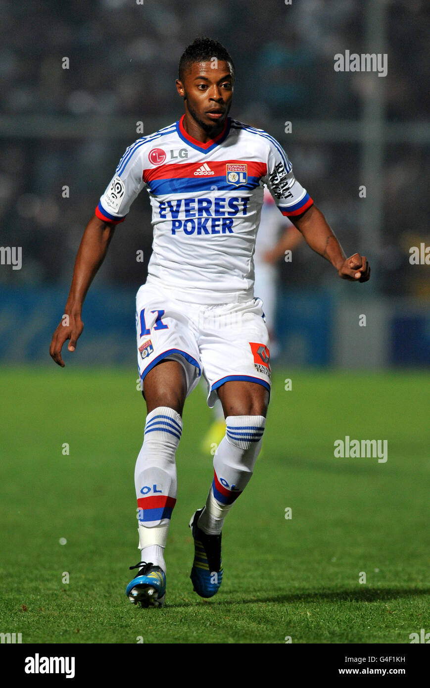 Soccer - French Ligue 1 - Nice v Lyon - Municipal du Ray Stock Photo ...