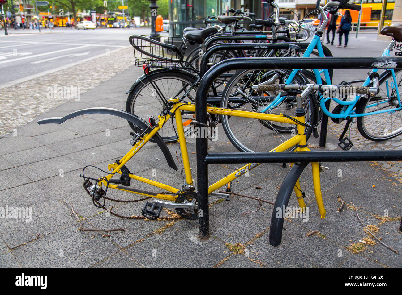 Missing Front Wheel High Resolution Stock Photography and Images - Alamy