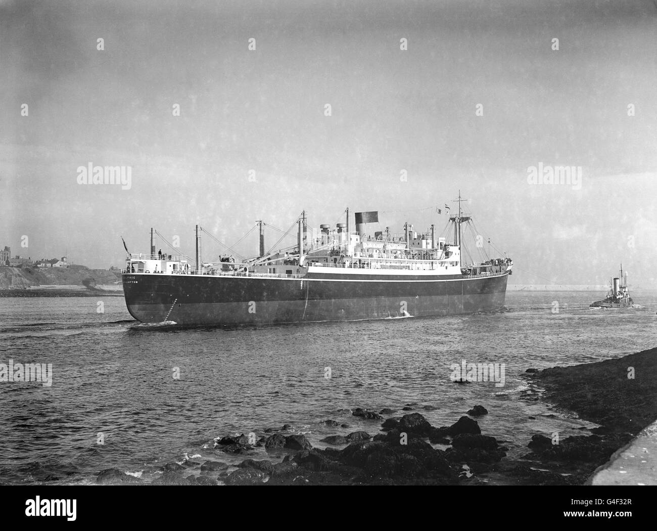 The new motor vessel 'Delphic' one of the latest of the ships that will ...
