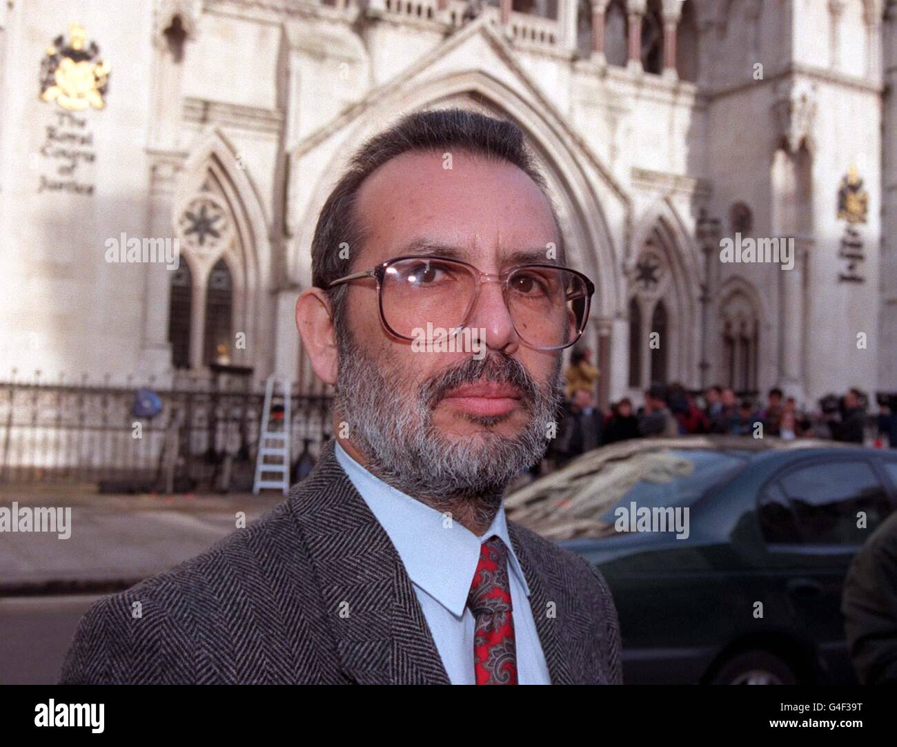 Human Rights activist, Carlos Reyes arriving at the High Court in ...