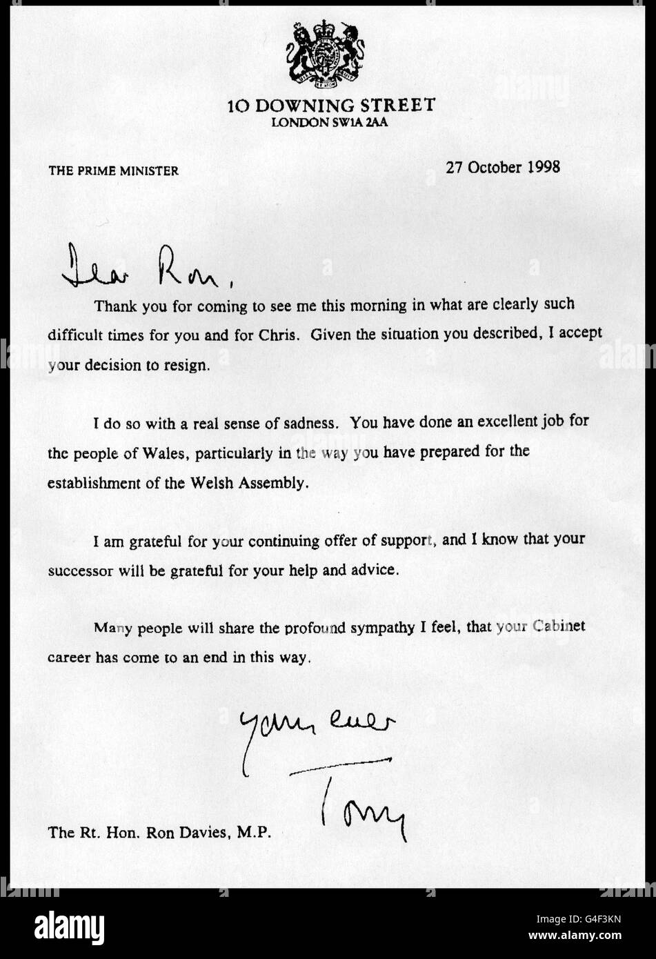 Ron davies Black and White Stock Photos & Images - Alamy