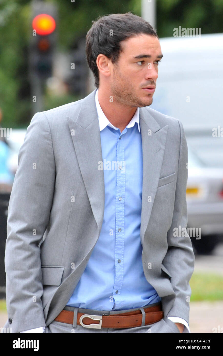 Jack Tweed arrives at Redbridge Magistrates Court, where he will be ...