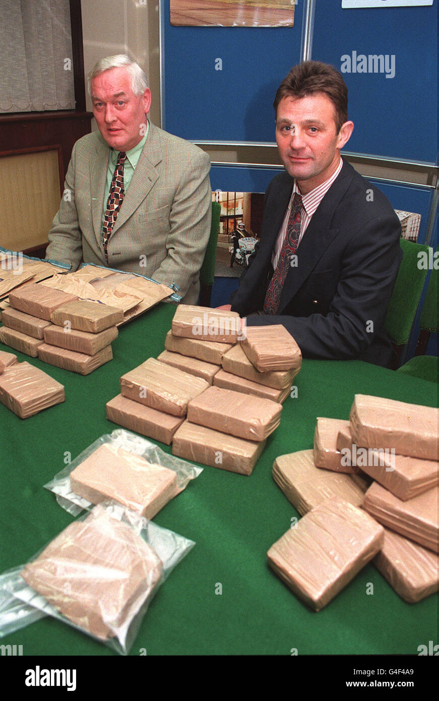 Garda National Drugs Unit members Detective Superintendent Austin ...