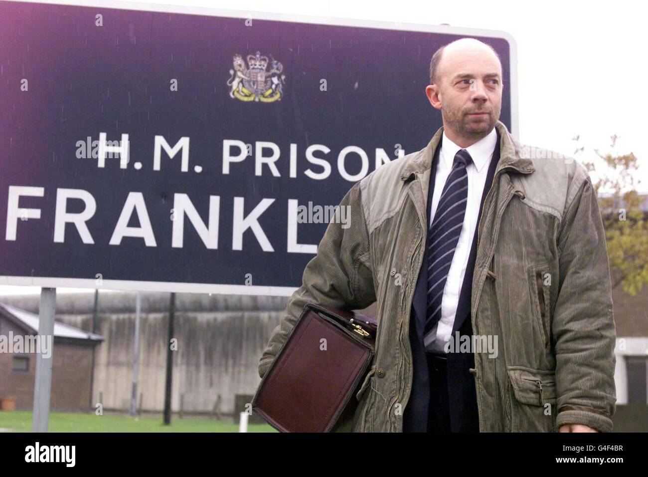 Solicitor Derek Hayward, representing double murderer Michael Stone ...